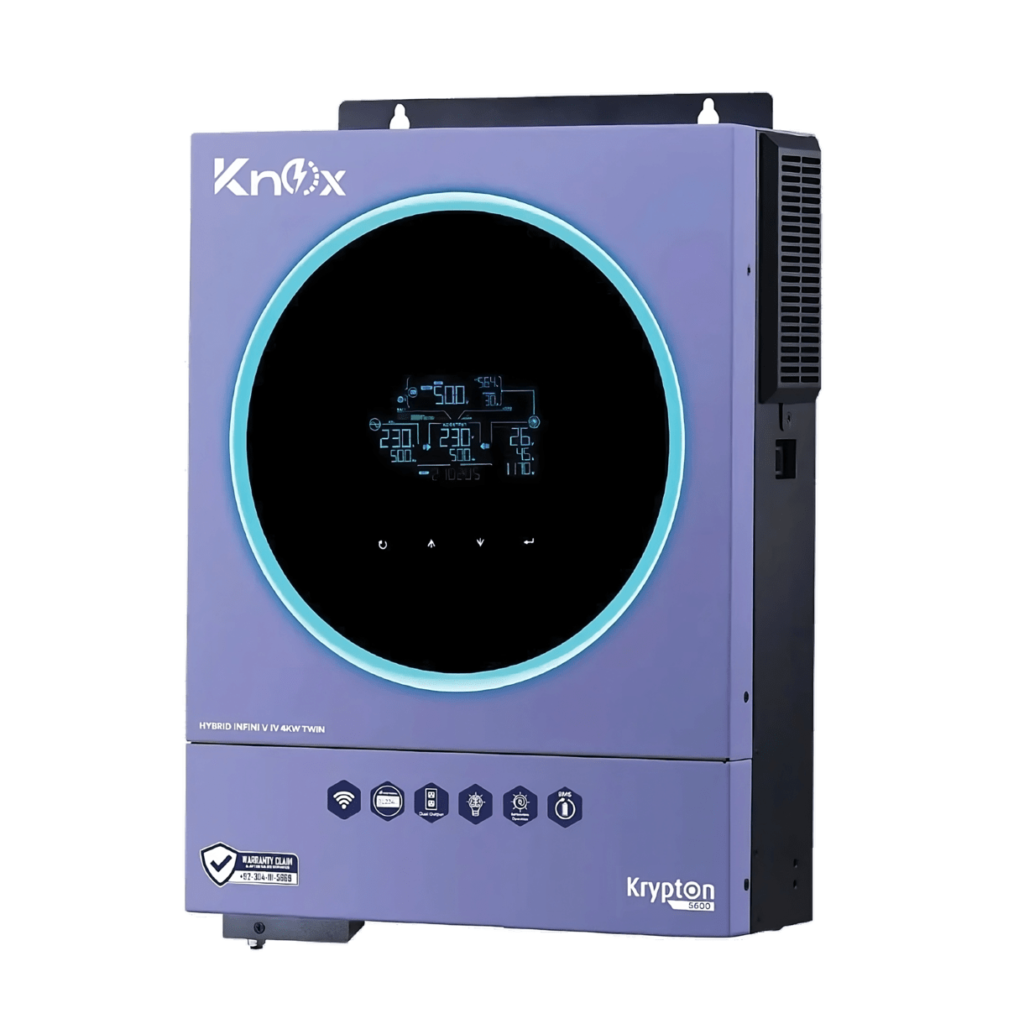 Knox Krypton 5600 Infini V 4kW Twin Hybrid Solar Inverter